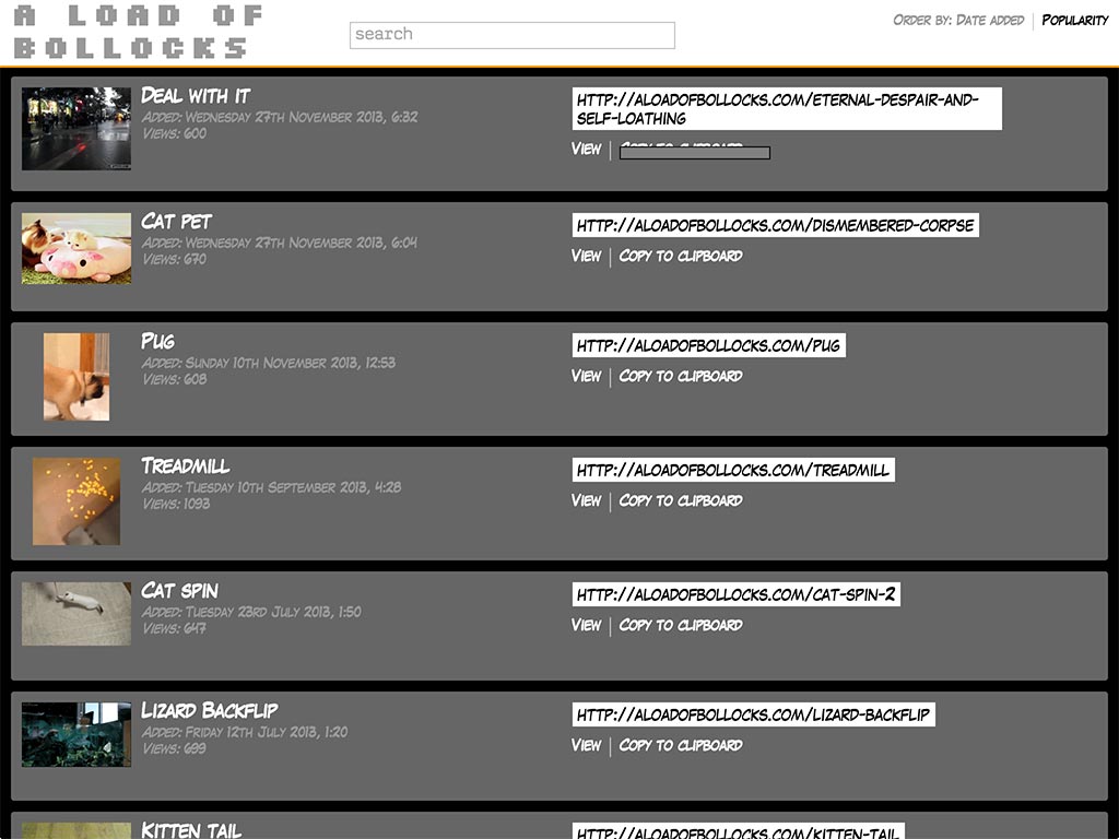 A Load of Bollocks | Pete // f90 | Brighton-based freelance developer