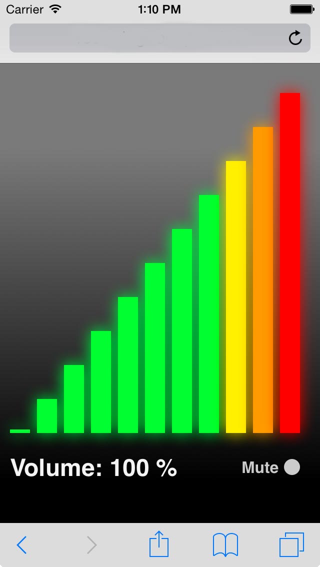 Mac PHP/JS Volume Control | Pete // f90 | Brighton-based freelance ...