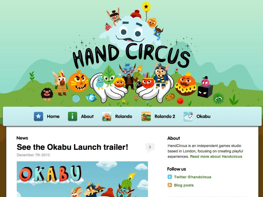 HandCircus | Pete // f90 | Brighton-based freelance developer